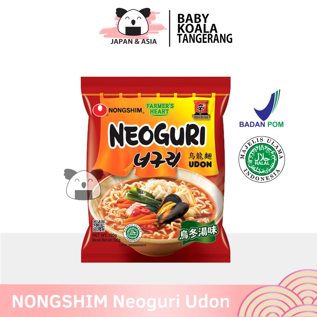 Jual NONGSHIM Ramen Korea Neoguri Udon 120g Hala..l | Shopee Indonesia