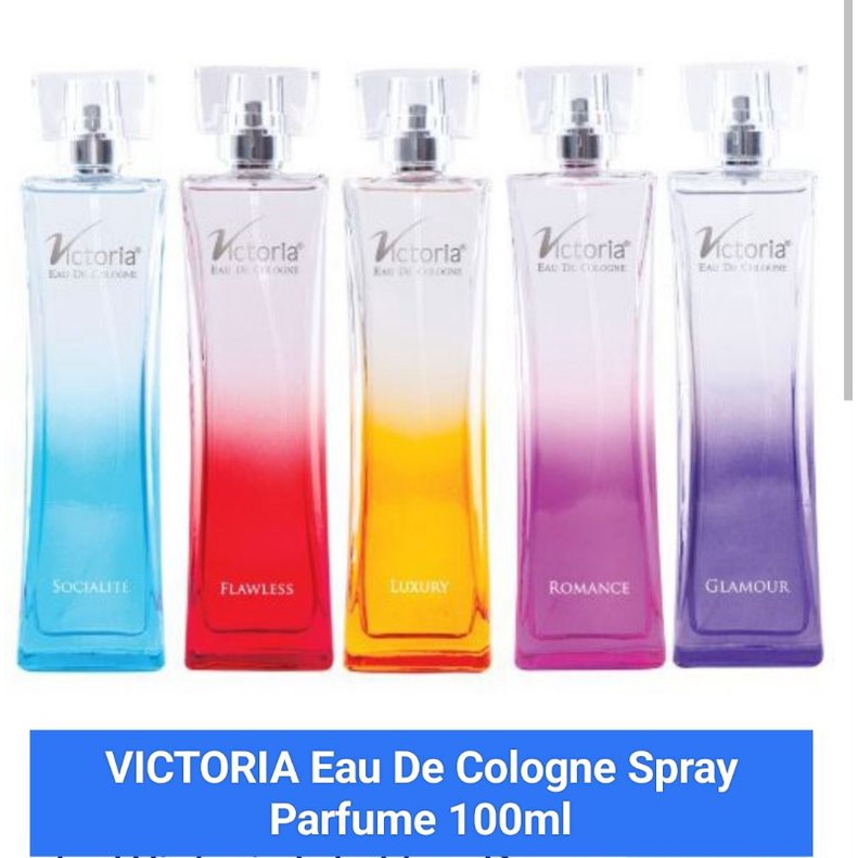 Jual VICTORIA EAU DE COLOGNE ELEGANT SPRAY PARFUME 100ml | Shopee Indonesia