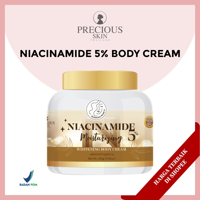 Jual Precious Skin Thailand Niacinamide 5% Moisturizing Whitening Cream ...