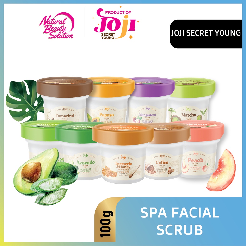 Jual Joji Secret Young Spa Facial Scrub/ Lulur Wajah/ Lulur Muka/ Scrub ...