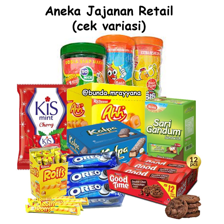 Jual [add-snack] Aneka Jajanan Anak tambahan additional produk untuk ...