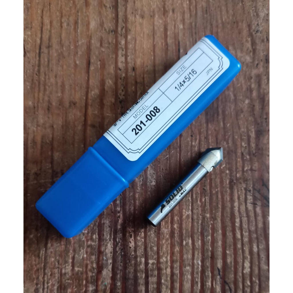 Jual Solid Mata Router Profil Tekuk ACP 8mm 10mm V Slotting Cutter ...