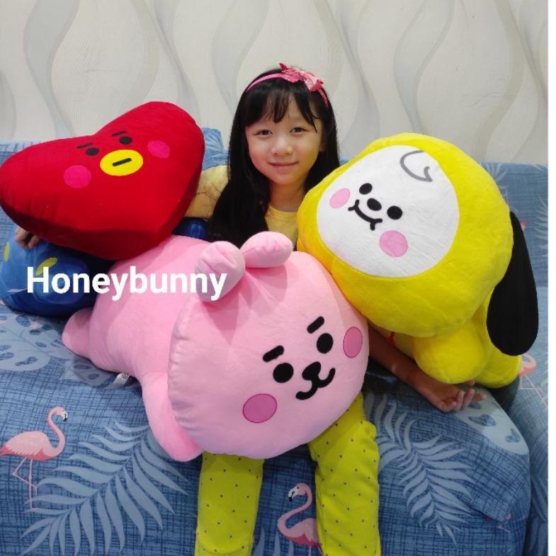 Jual Boneka jumbo karakter korea Lying | chinmy cooky V tata RJ ...