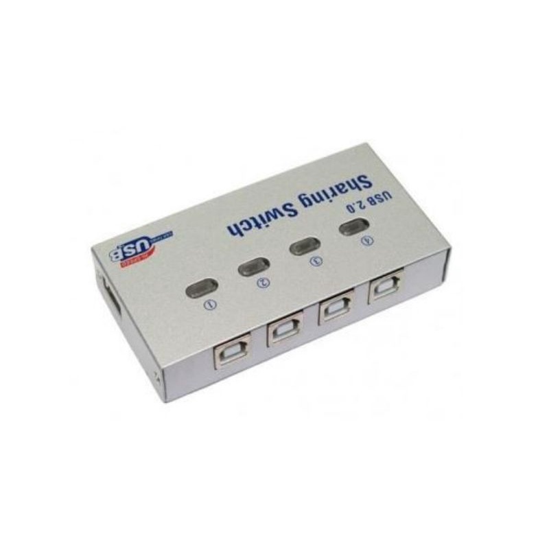 Jual Usb 2.0 auto sharing switch printer NB 4 port 4UA - Usb2.0 otomatis | Shopee Indonesia
