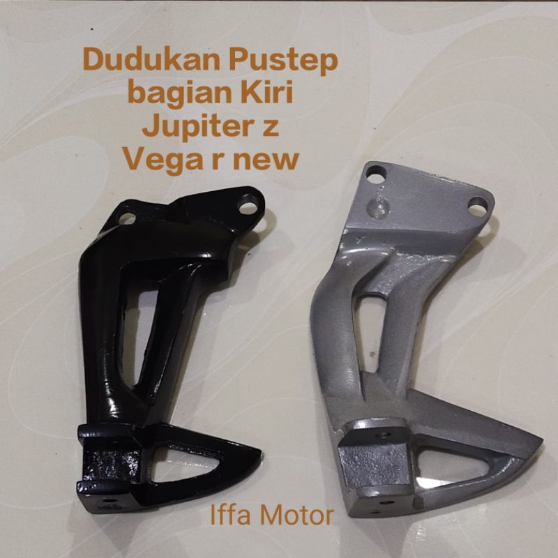 Jual Dudukan Pustep footstep bagian kiri Yamaha vega r new Jupiter z ...