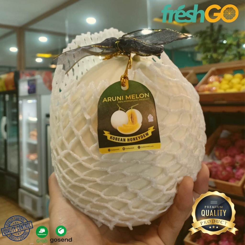 Jual Melon Aruni Hydroponic Segar Manis FreshGo / pcs | Shopee Indonesia