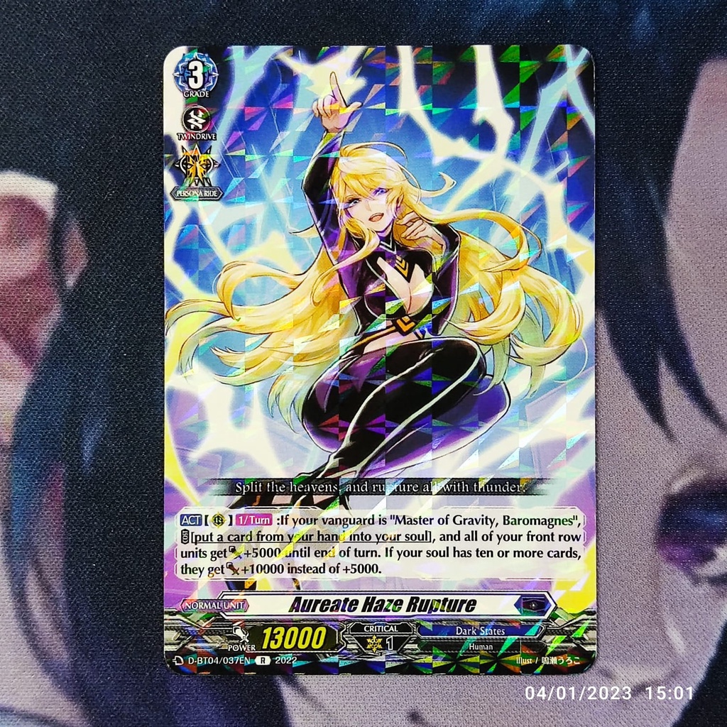 Jual vanguard aureate haze rupture D-BT04/037EN R original | Shopee Indonesia