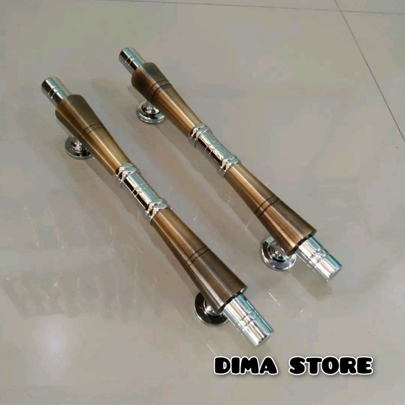 Jual Termurah Handle Pintu Rumah Kuningan Bambu Crom Antik Tarikan ...