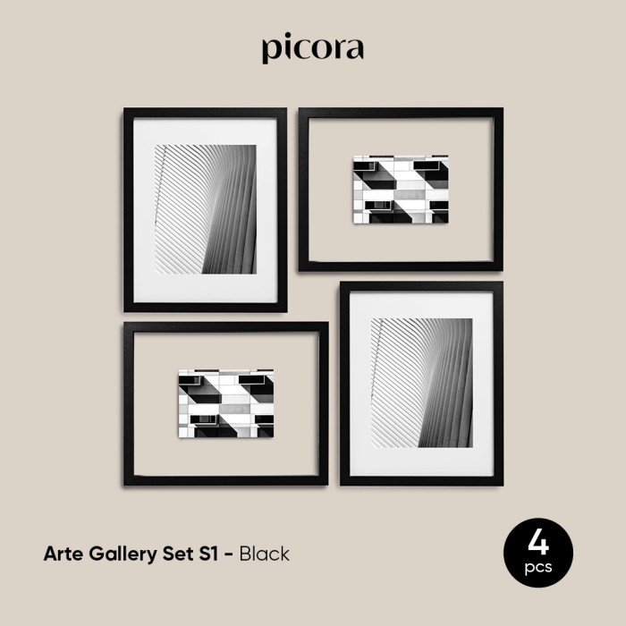Jual Frm Picora Arte Gallery Set S1-Frame Pigura Bingkai Foto Dinding ...