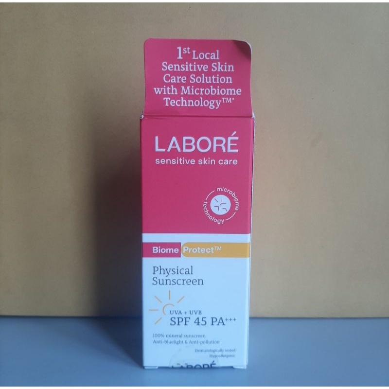 Jual Labore Physical Sunscreen SPF 45 - 10ml | Shopee Indonesia