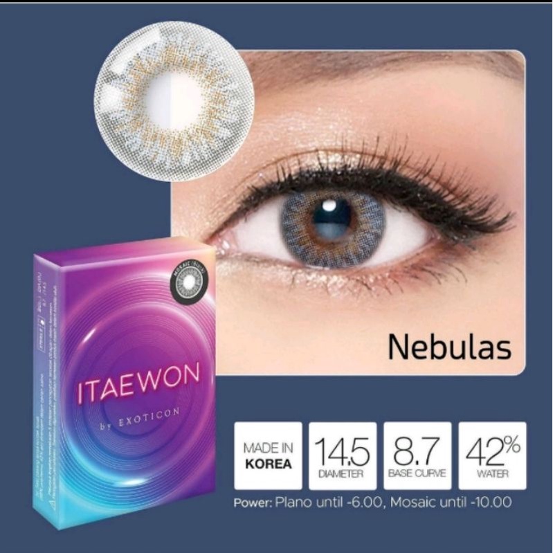 Jual Softlens Normal dan Minus X2 Itaewon korea dia 14,5 mm soplen ...