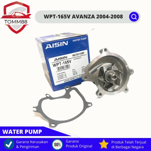 Jual WATERPUMP AISIN WPT-165V MOBIL AVANZA XENIA RUSH TERIOS TERLARIS ...