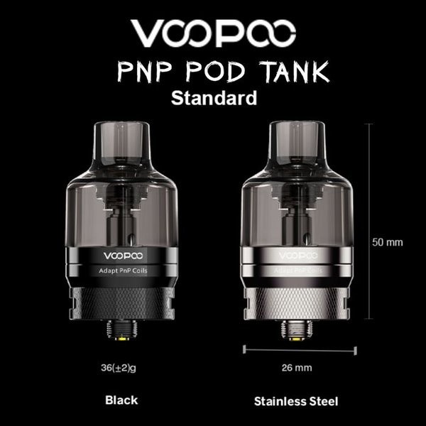 Jual Voopoo PNP Pod Tank Cartridge with 2 Coils & Adapter 100% ...