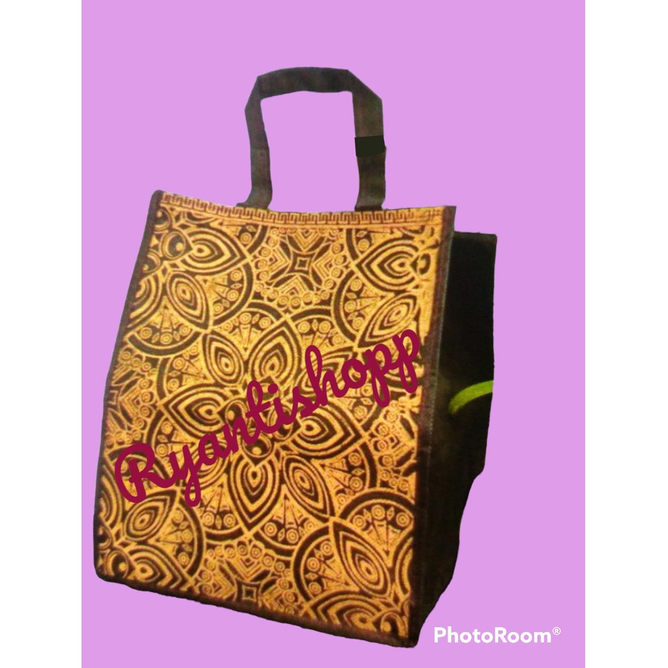 Jual ECER TAS HAJATAN BOK NASI CANGKLONG MOTIF BATIK UK DUS 22X22 BISA ...