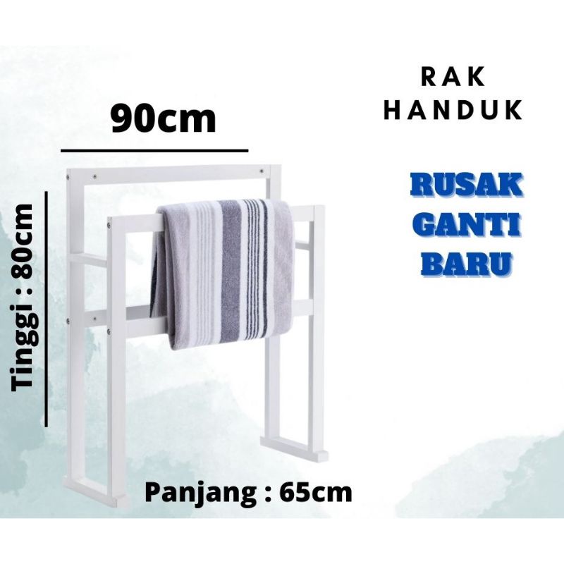 Jual Rak Handuk Kayu Jati Sam | Shopee Indonesia