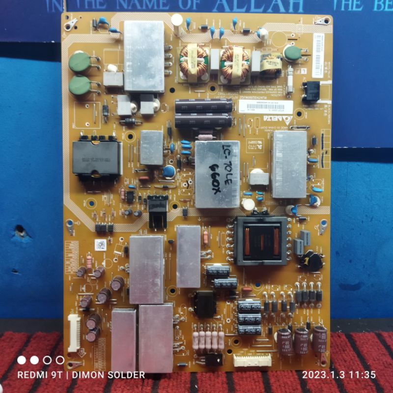 Jual PSU POWER SUPPLY TV SHARP LC 70LE660X - LC 70LE660 | Shopee Indonesia