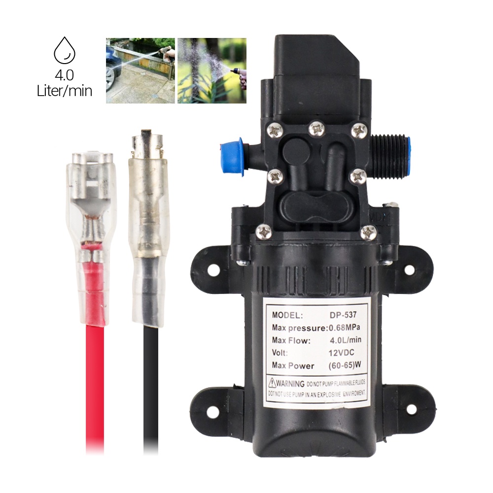 Jual Pompa Air Elektrik High Pressure 12V - DP-537 - Black | Shopee ...