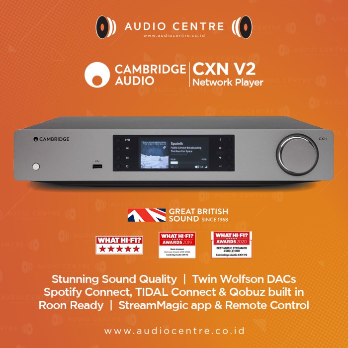 Jual Ampli Cambridge Audio Cxn V2 Series 2 / Cxn V2 Network Audio ...
