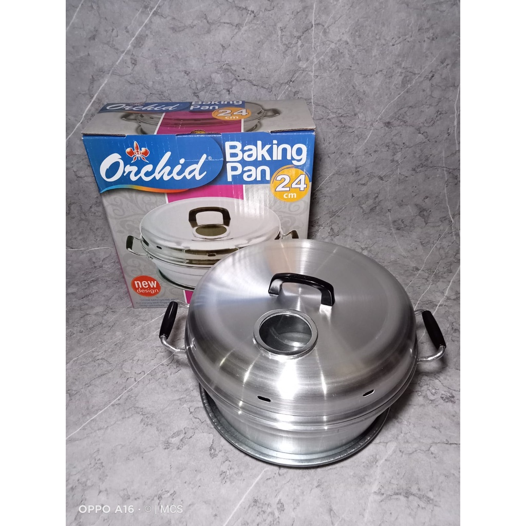 Jual ORCHID BAKING PAN / BAKING PAN / 24CM/28CM | Shopee Indonesia