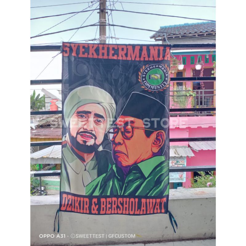 Jual BENDERA SYEKERMANIA FULL PRINTING | Shopee Indonesia