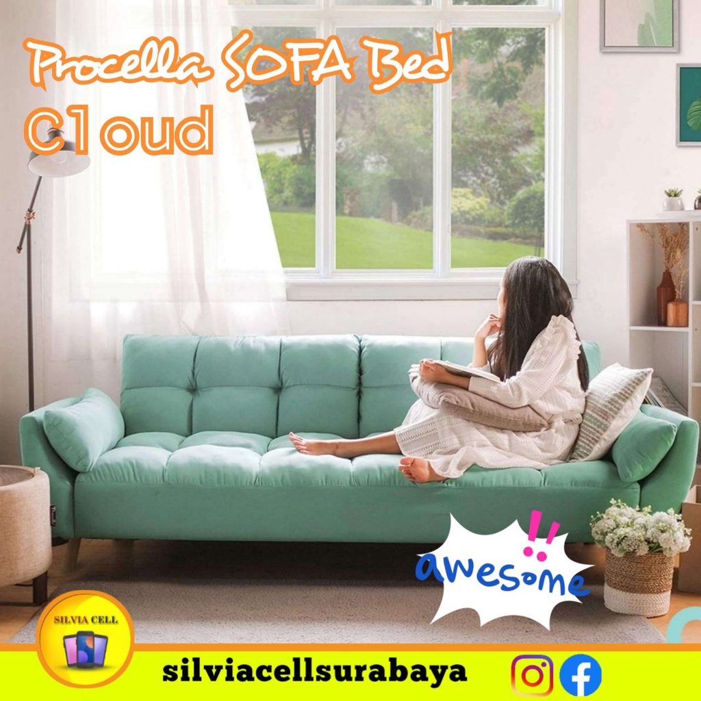 Jual Procella Sofa Bed Cloud / Sofa Tamu / Sofa Bed Minimalis / Sofa ...