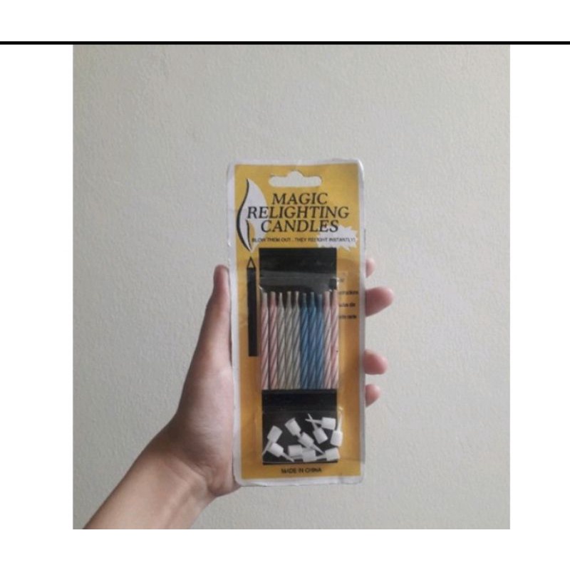 Jual Lilin Ulir Magic Candles Ulang Tahun | Shopee Indonesia