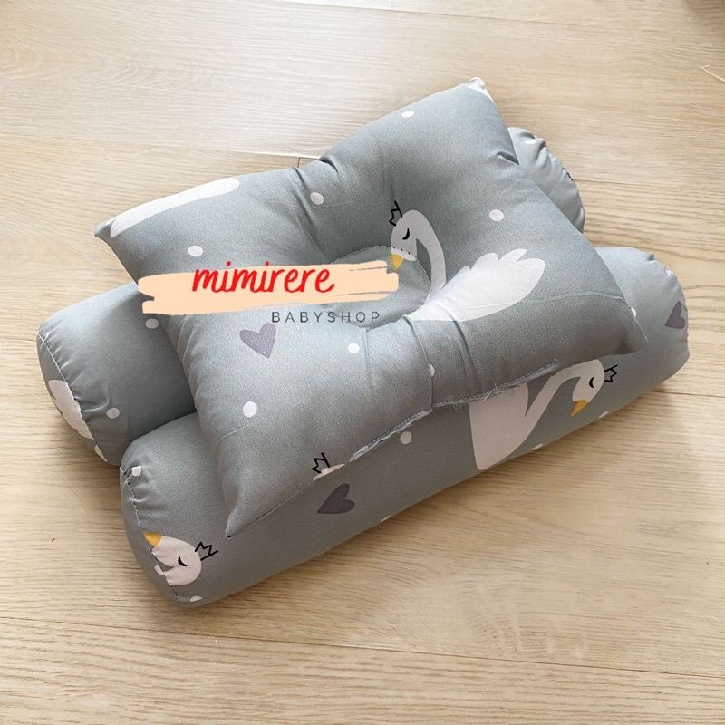 Jual SET 3in1 BANTAL GULING BAYI ANTI PEANG bangal babi newborn bangal ...