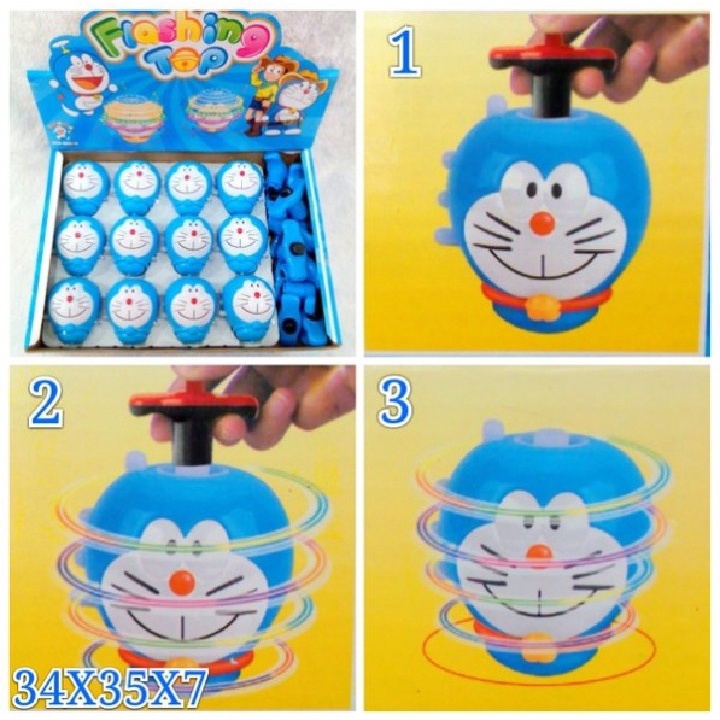 Jual MAINAN GANGSING ANAK/GANGSING KARAKTER KARTUN DORAEMON HELLO KITTY FOOTBALL UFO ADA LAMPU ...