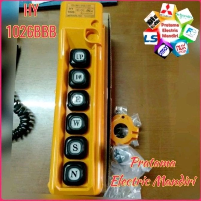 Jual HANYOUNG NUX HOIST PUSH BUTTON SWITCH HY-1026BBB HY 1026BBB ...