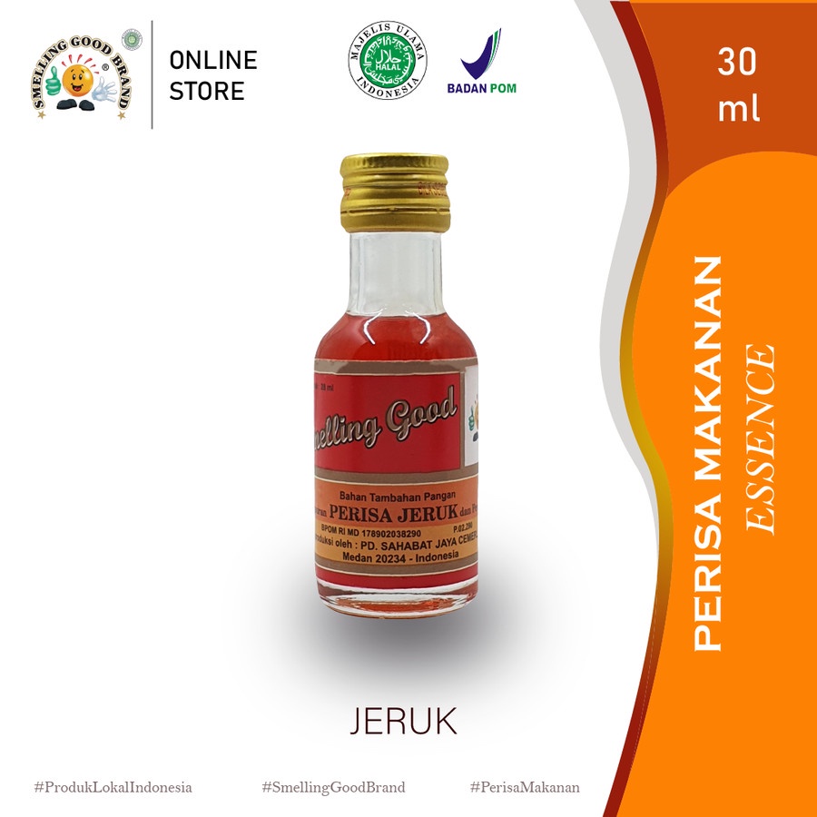 Jual Perisa Makanan Smelling Good 30 ml - Jeruk | Shopee Indonesia
