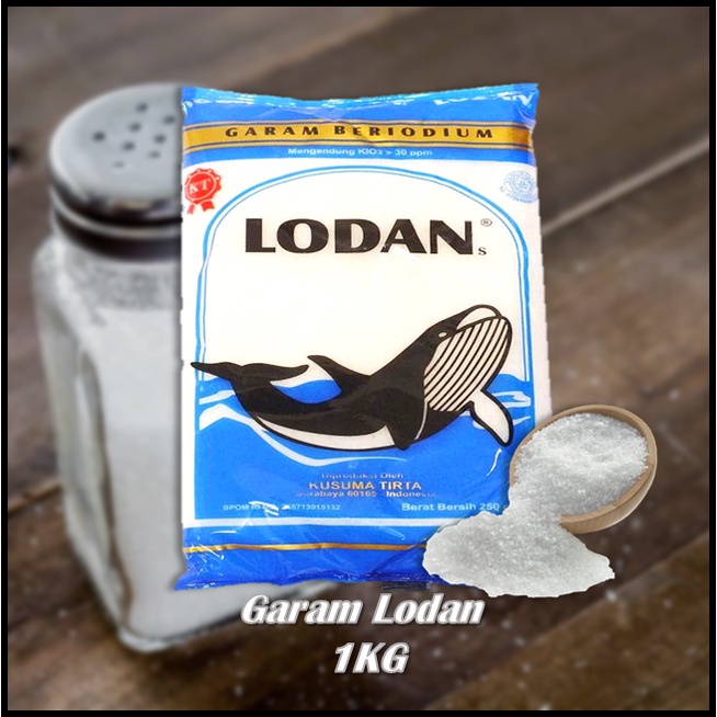 Jual Garam Lodan 1KG. | Shopee Indonesia