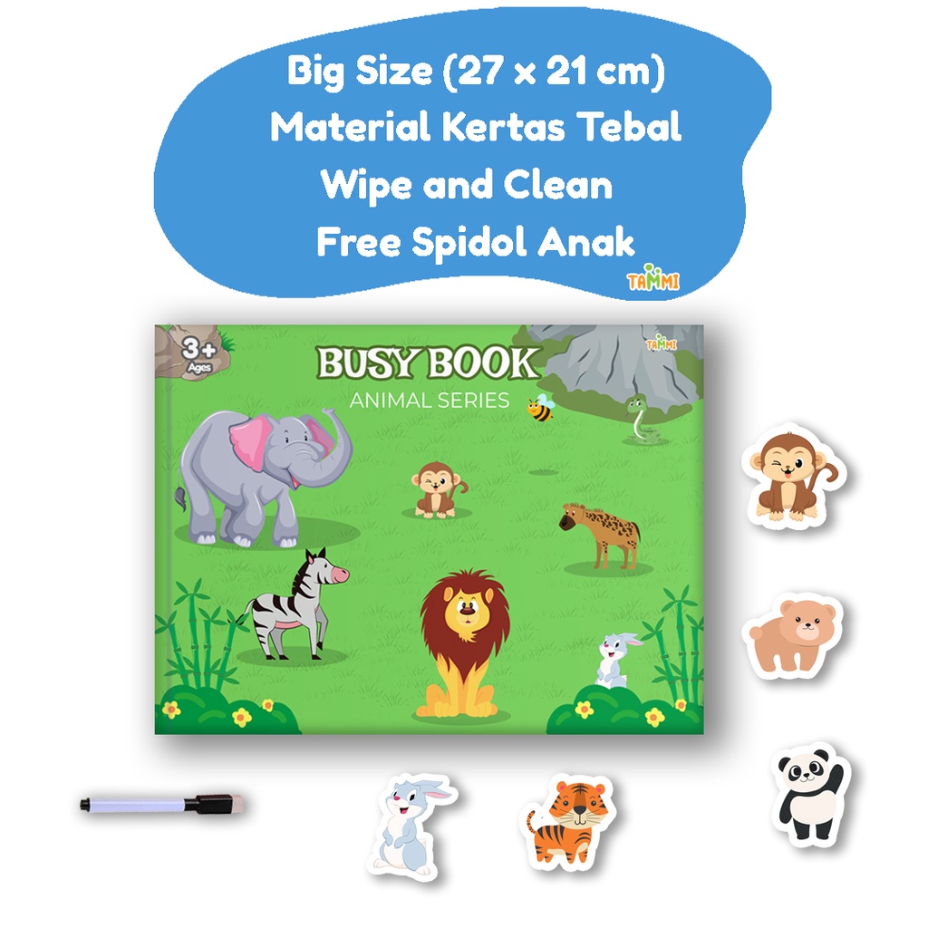 Jual Busy Book / Buku Aktivitas / Quiet Book Anak PAUD TK / Activity ...