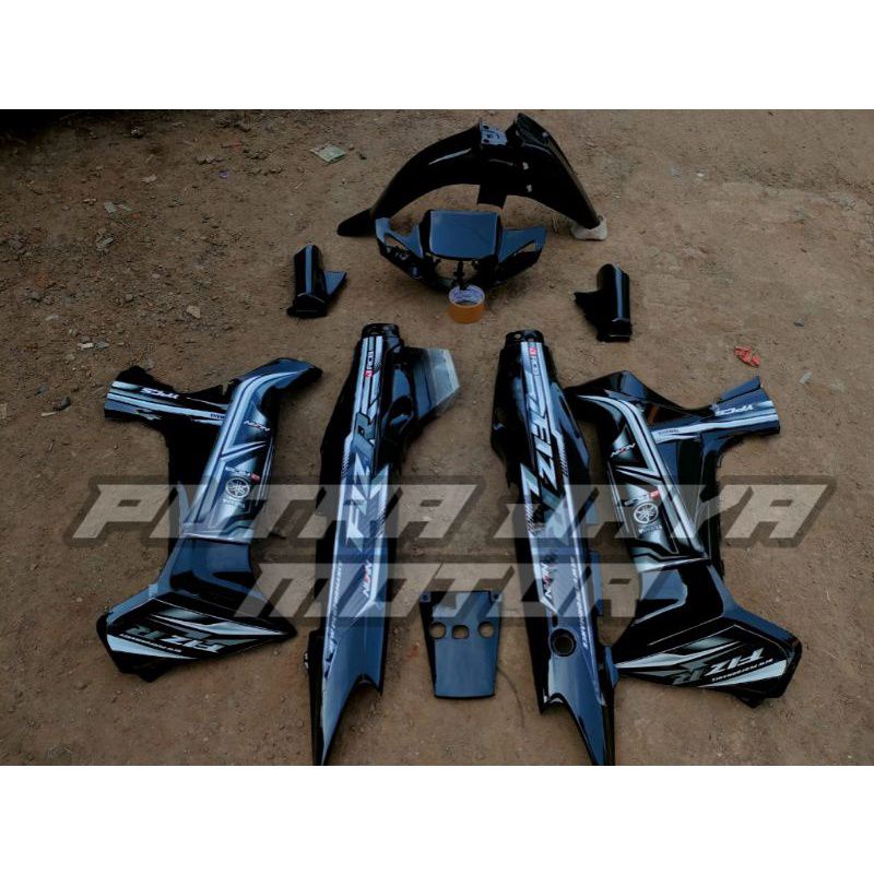 Jual bodi set fiz r custom hitam full cover bodi set fiz r force 1 f1zr ...