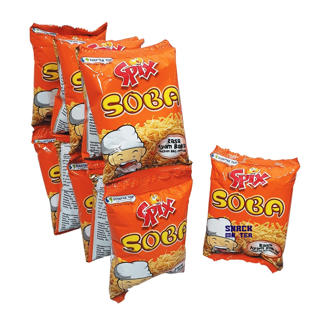 Jual SPIX Soba Renceng - Netto 10 bks x 16 gr | Shopee Indonesia