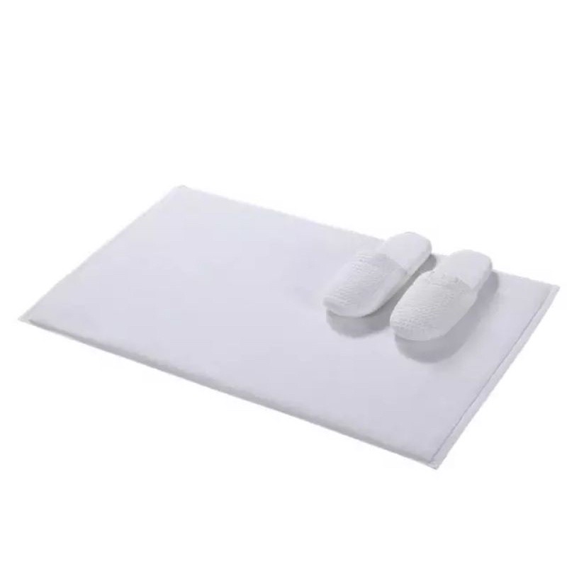 Jual Keset Kaki Putih Khusus Hotel 1100 GSM Benang Katun Combed 20s/2 ...