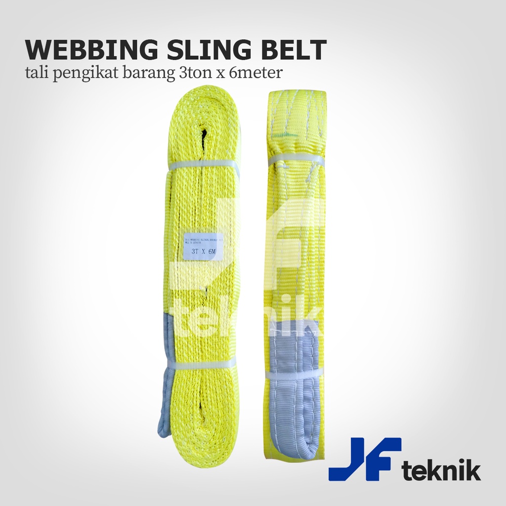 Jual Webbing Sling Belt 3ton x 6meter | Shopee Indonesia