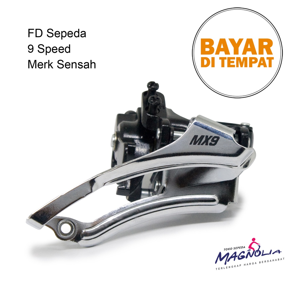 Jual FD Sepeda 9 Speed Pemindah Operan Gigi Sepeda MTB Gunung Sensah ...