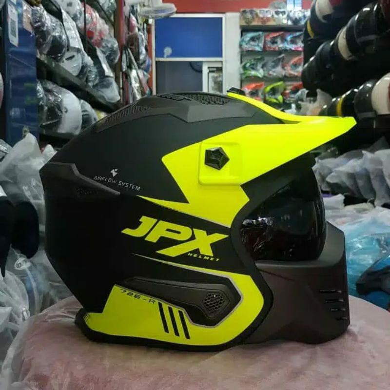 Jual HELM JPX MX 726 R FULL WARNA ORIGINAL PRODUK | Shopee Indonesia