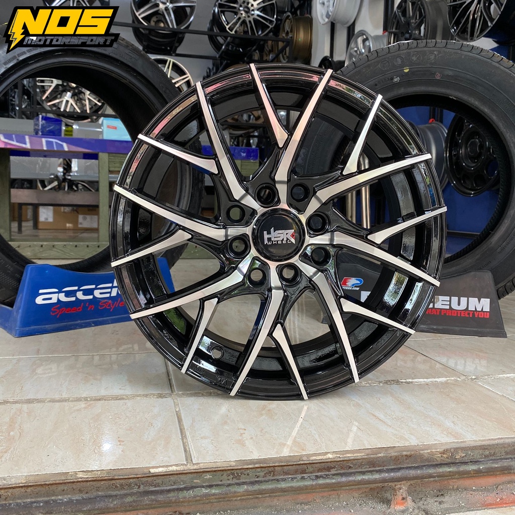 Jual VELG HSR RING 14 LUBANG BAUT 4X100 DAN 4X114,3 LEBAR 5,5 RATA BODI ...
