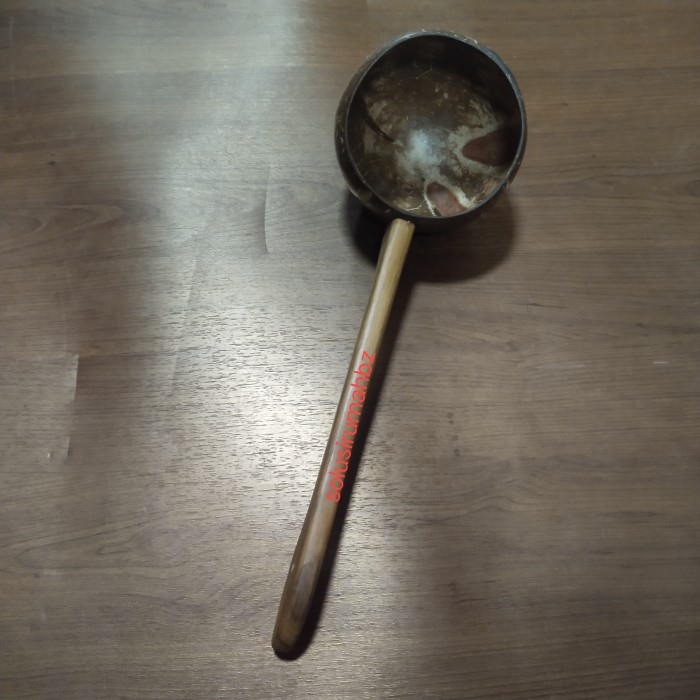 Jual GAYUNG AIR KAYU KERAJINAN BATOK KELAPA 26 atau 35 CM PANJANG 26cm ...