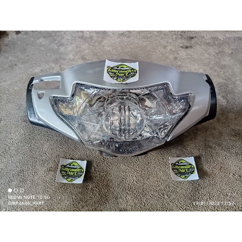 Jual COVER BATOK DEPAN BELAKANG HONDA SUPRA X 125 OLD CAKRAM BATOK ...