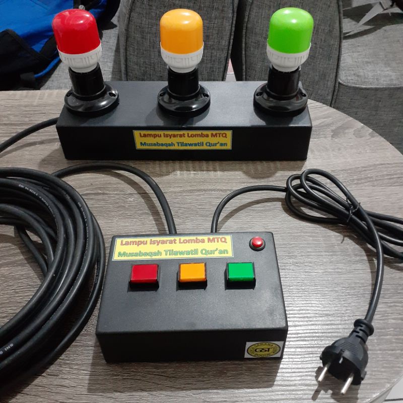 Jual Bel Lampu Tombol Juri Lomba MTQ Musabaqah Tilawatil Qur'an ...