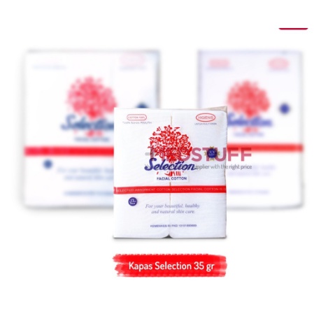 Jual Kapas Wajah Selection 35gr Kapas Pembersih Kecantikan Facial ...