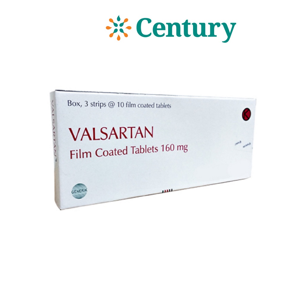 Jual VALSARTAN 160 MG 1 STRIP 10 TAB/OBAT JANTUNG/ HIPERTENSI | Shopee ...