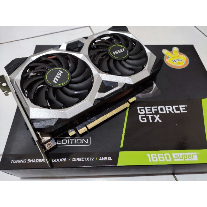 Jual VGA GTX 1660 SUPER VENTUS OC MSI | Shopee Indonesia