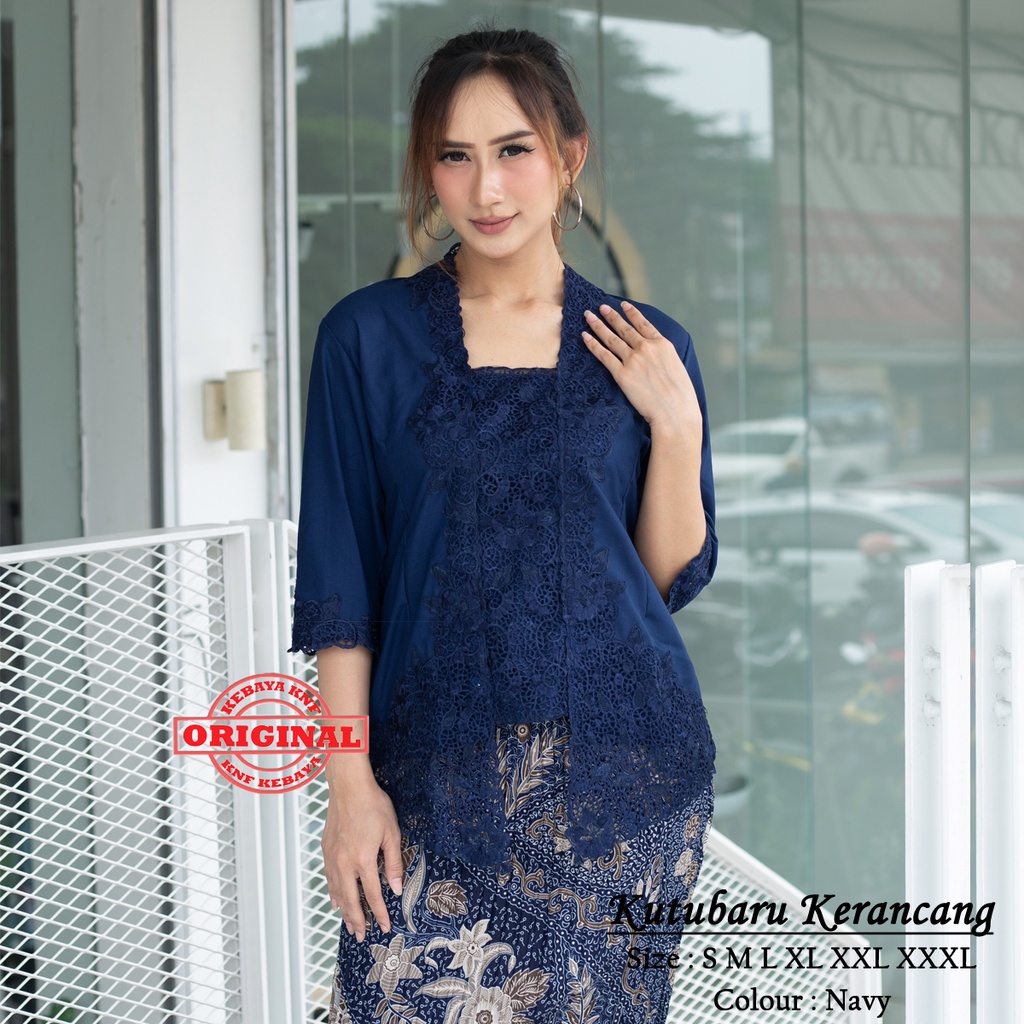 Jual KEBAYA KUTUBARU ATASAN SAJA / KEBAYA MODERN / KEBAYA KERANCANG ...