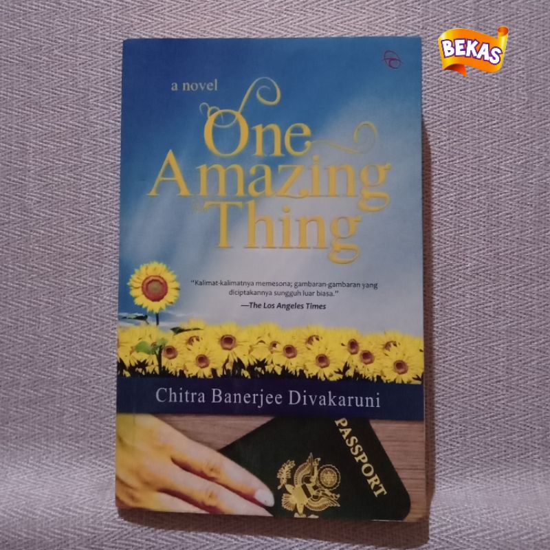 Jual Novel ONE AMAZING THING - Chitra Banerjee Divakaruni | Shopee ...