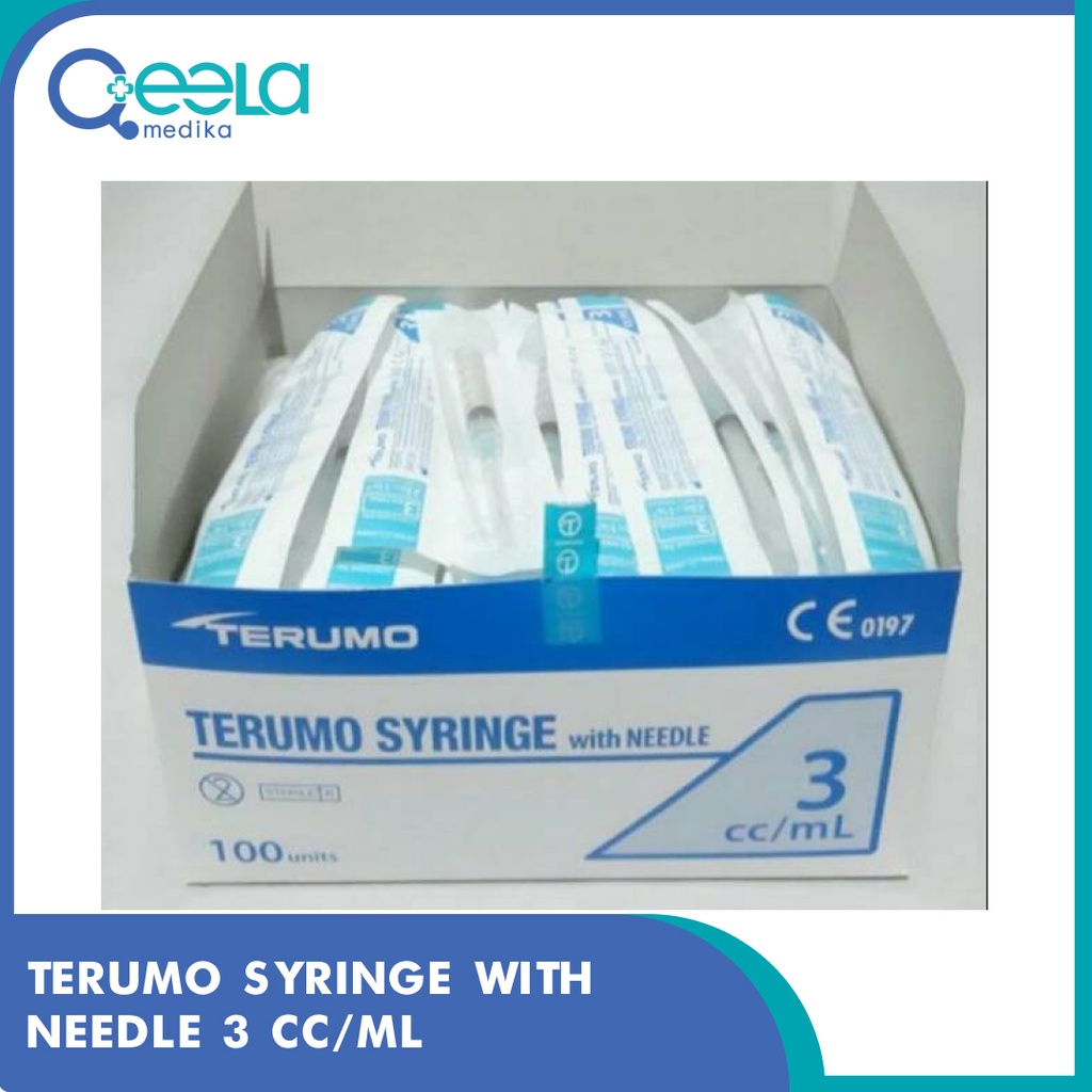 Jual Spuit 3cc Terumo Syringe 3cc Spuite 3ml Spuid 3ml Suntikan 3ml ...
