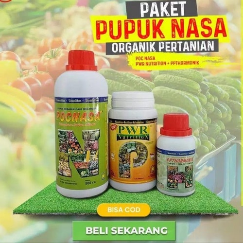 Jual Paket Pupuk Pertanian Nasa Organik Poc Nasa Hormonik Dan Power ...