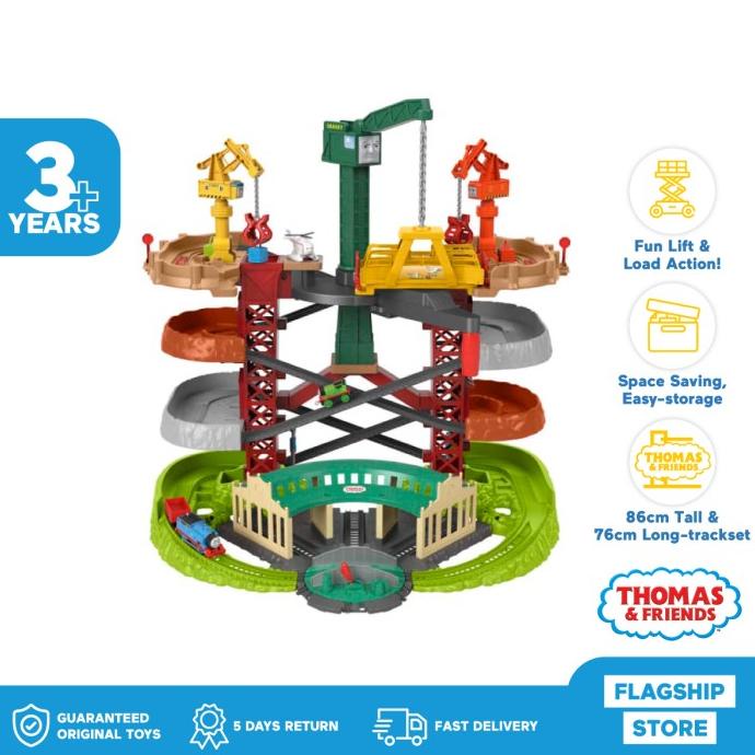 Jual Thomas & Friends Trains & Cranes Super Tower | Shopee Indonesia
